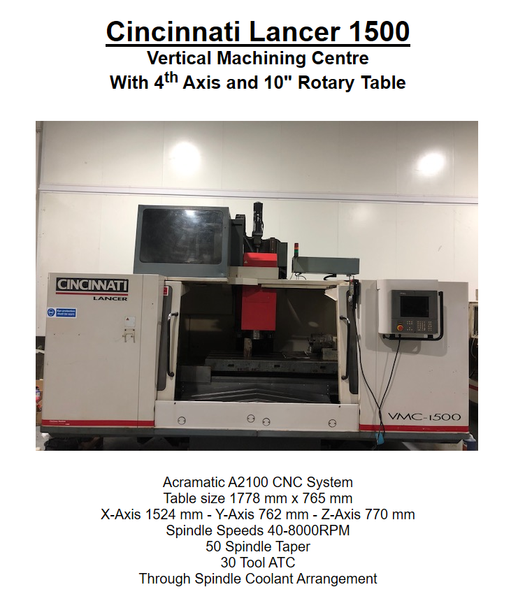 USED MACHINES STOCK CLEARANCE SALE | Ward Hi-Tech